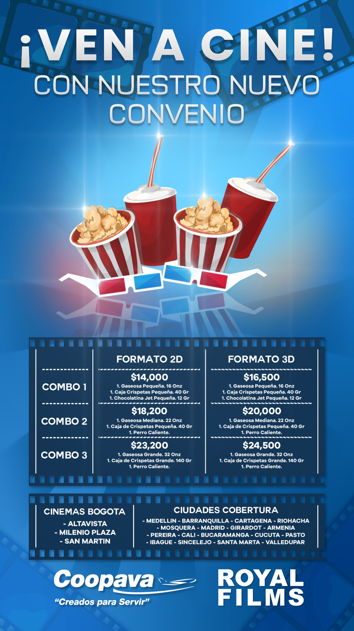 Cooperativa de Trabajadores de Avianca || Coopava - Royal Films